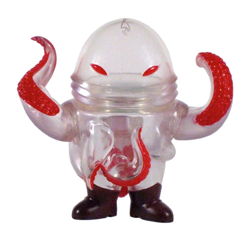 Zolomedear Sofubi Monster Octopus Small Peach Version Designer Toy Soft ...