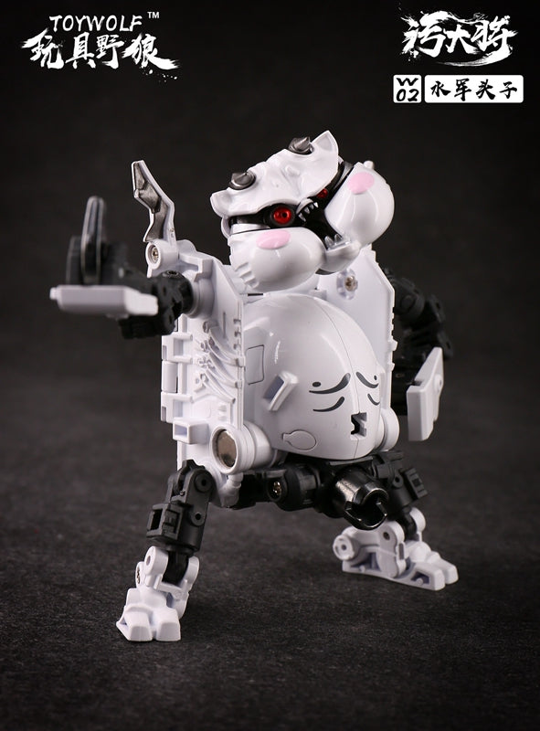 Toywolf W-02 Water Man Transformer Urinal Robot Samurai – Captivated!