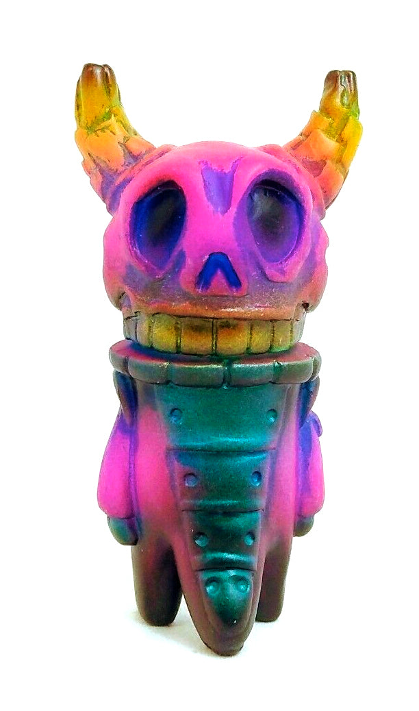 Uky Daydreamer x Rampage Toys Ometeotl Sofubi Pink Blue Gold Soft Viny ...