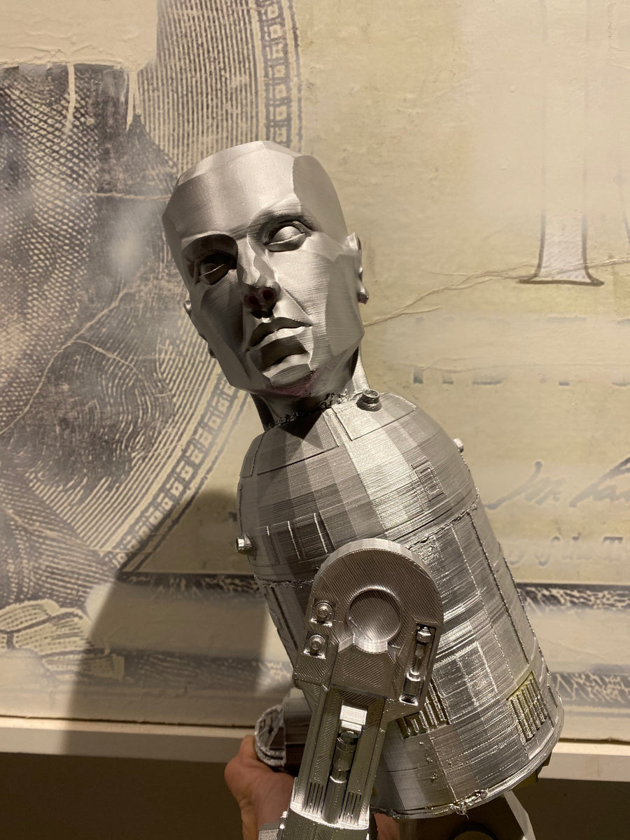 AEQEA "Crappy 3D Printed Object" custom mashup appropriation art ...