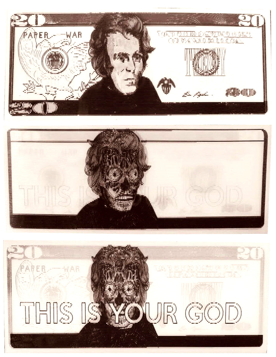 They Live This is Your God Magic Screen Money Magnet Lenticular Flicke ...